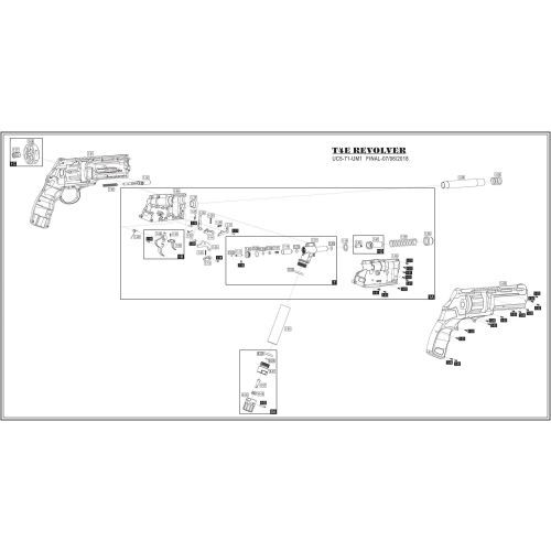 Umarex T4E HDR50 HDR69 HDS68 HDP50 Piercing Screw Assembly | Tactical ...