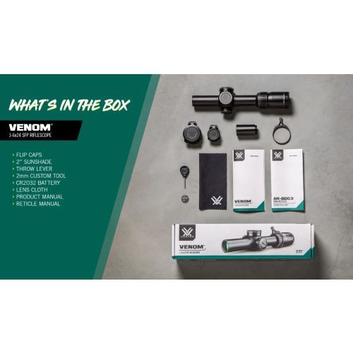 Vortex Optics Venom 1-6x24 SFP AD-BDC3 Rifle Scope | Tactical Clothing