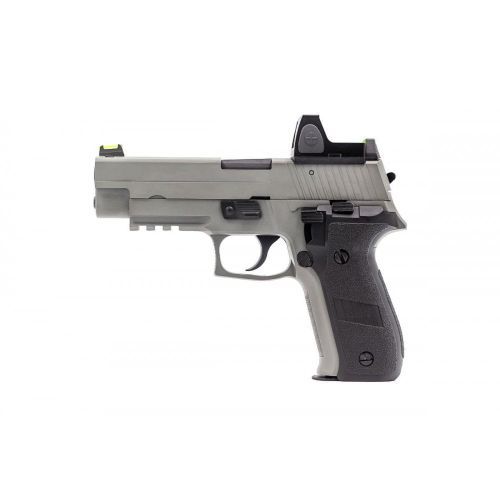Nuprol Raven R226 GBB Pistol - Grey with Red Dot Sight | Tactical Clothing