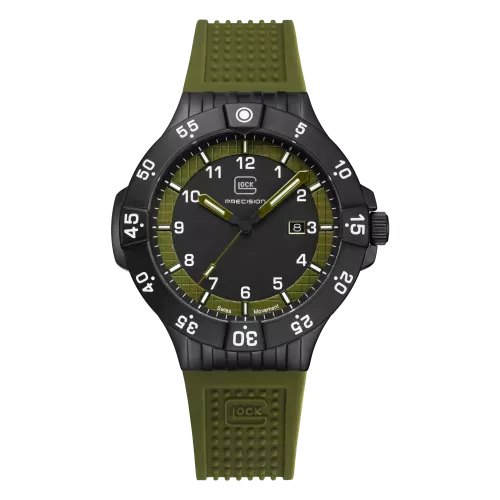 Glock Watches Glock Precision Tritium / Black Steel Case / Green ...