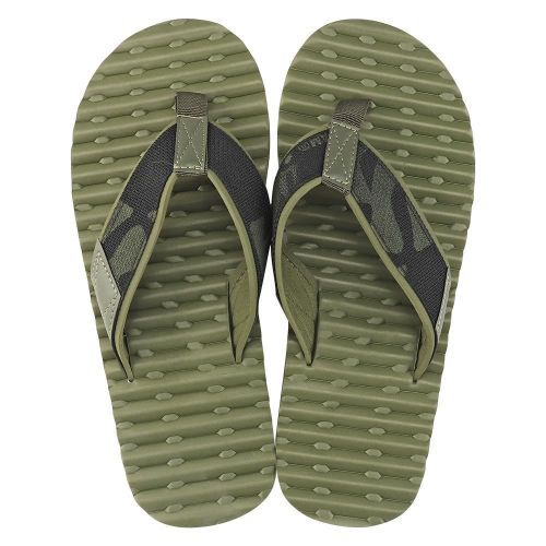 Nuprol Tactical Flip Flops - Olive Drab/Multicam Black