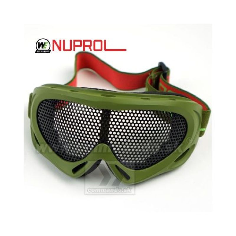 Nuprol Pro Mesh Eye Protection - Green | Tactical Clothing